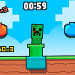 Craft Punch – Punch zombies but never hit Steve