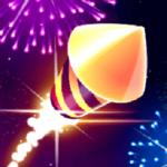 Play Flashy Fireworks game online on 2playergames.games