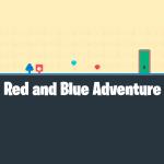 Red and Blue Adventure – Head to the door before passing all dangers