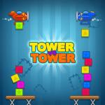 Tower vs Tower – Build the highest tower with colorful blocks