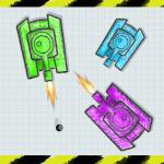 Play War Of Tanks Paper Note game online on 2playergames.games